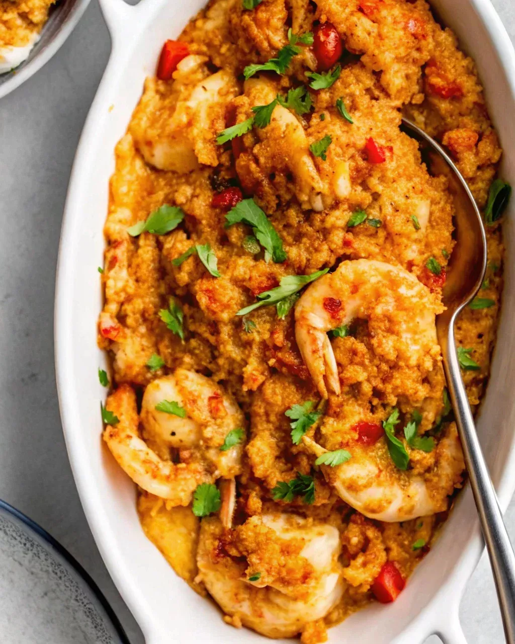 Easy Savannah Seafood Stuffing - FoodNFoodie