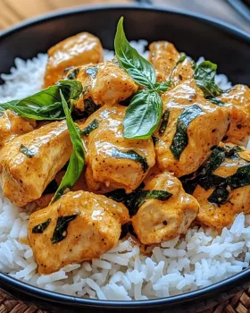 Spiced Coconut Basil Chicken Rice is a must-try dish! - FoodNFoodie
