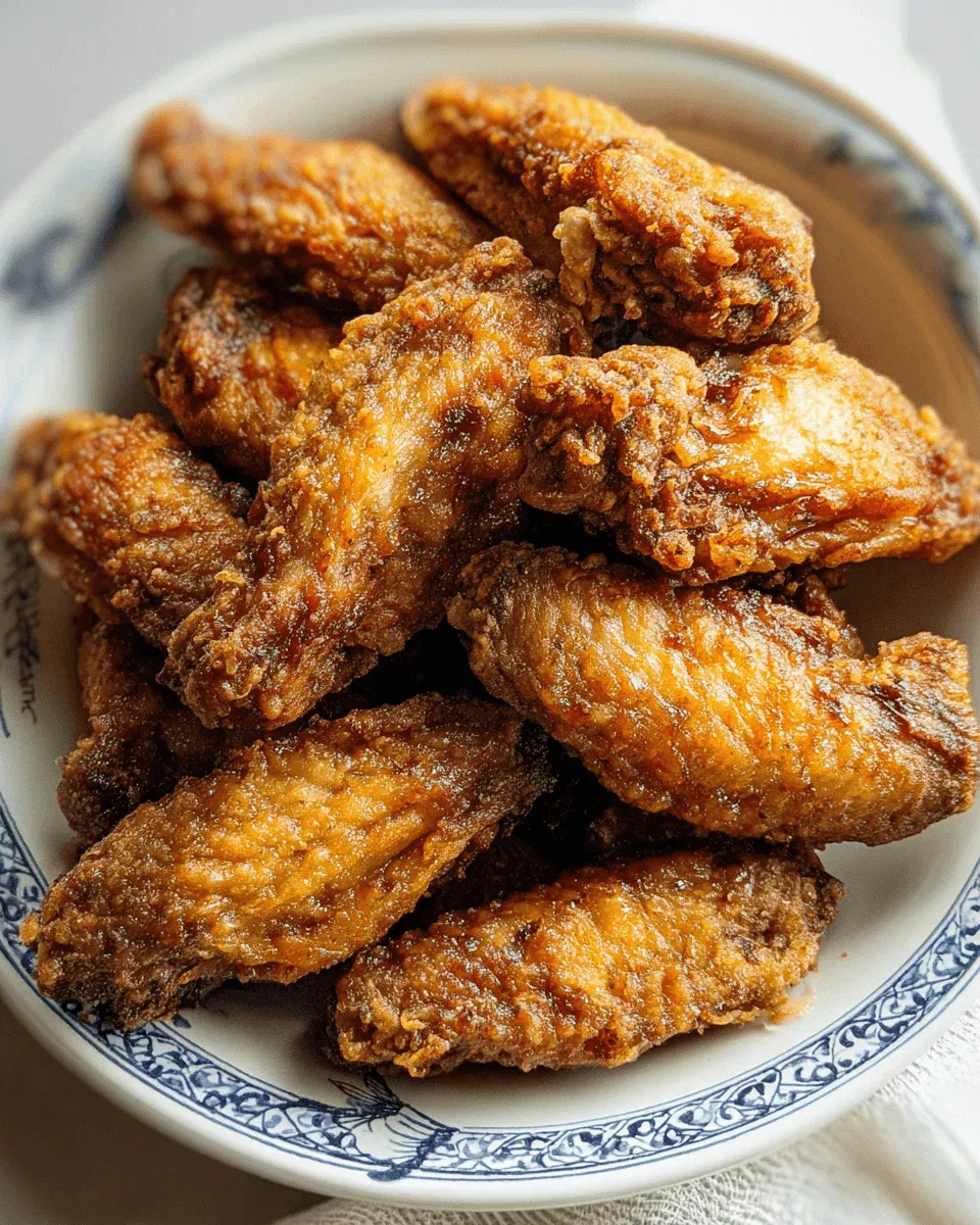 Crispy Five-Spice Fried Chicken Wings: Discover the Secret! - FoodNFoodie