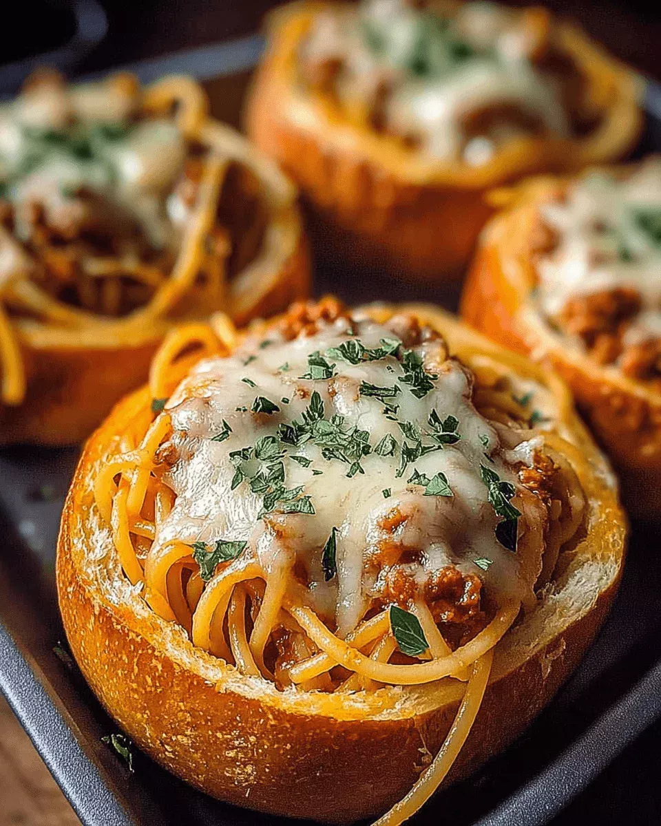 Garlic Bread Spaghetti Bowls: A Delicious Recipe Revealed! - FoodNFoodie