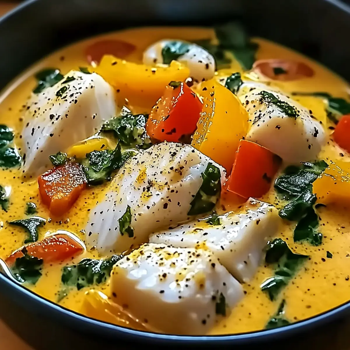 Easy Creamy Coconut White Fish Stew - A Heart-Healthy Delight