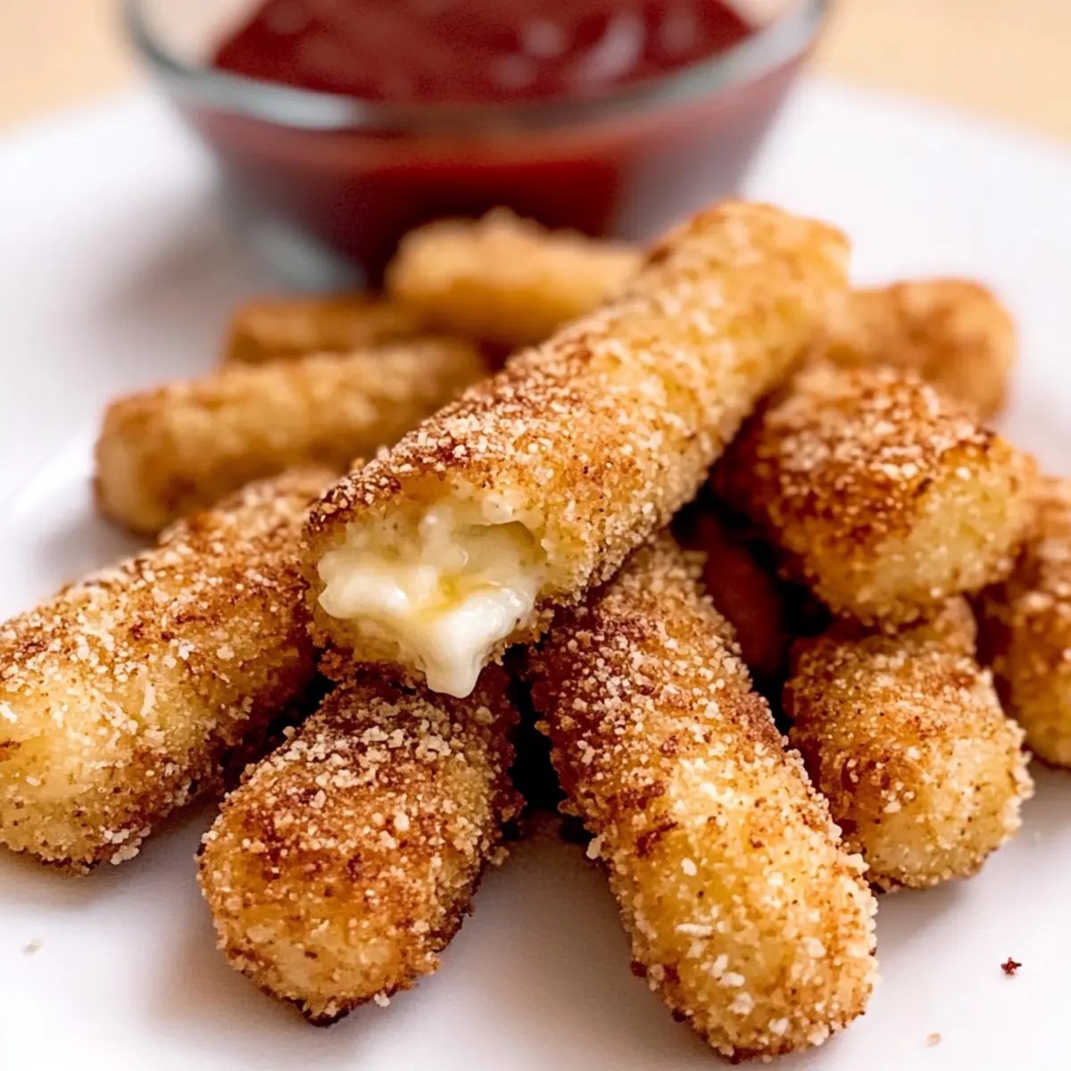 Irresistible Air Fryer Mozzarella Sticks That Are Guilt-Free