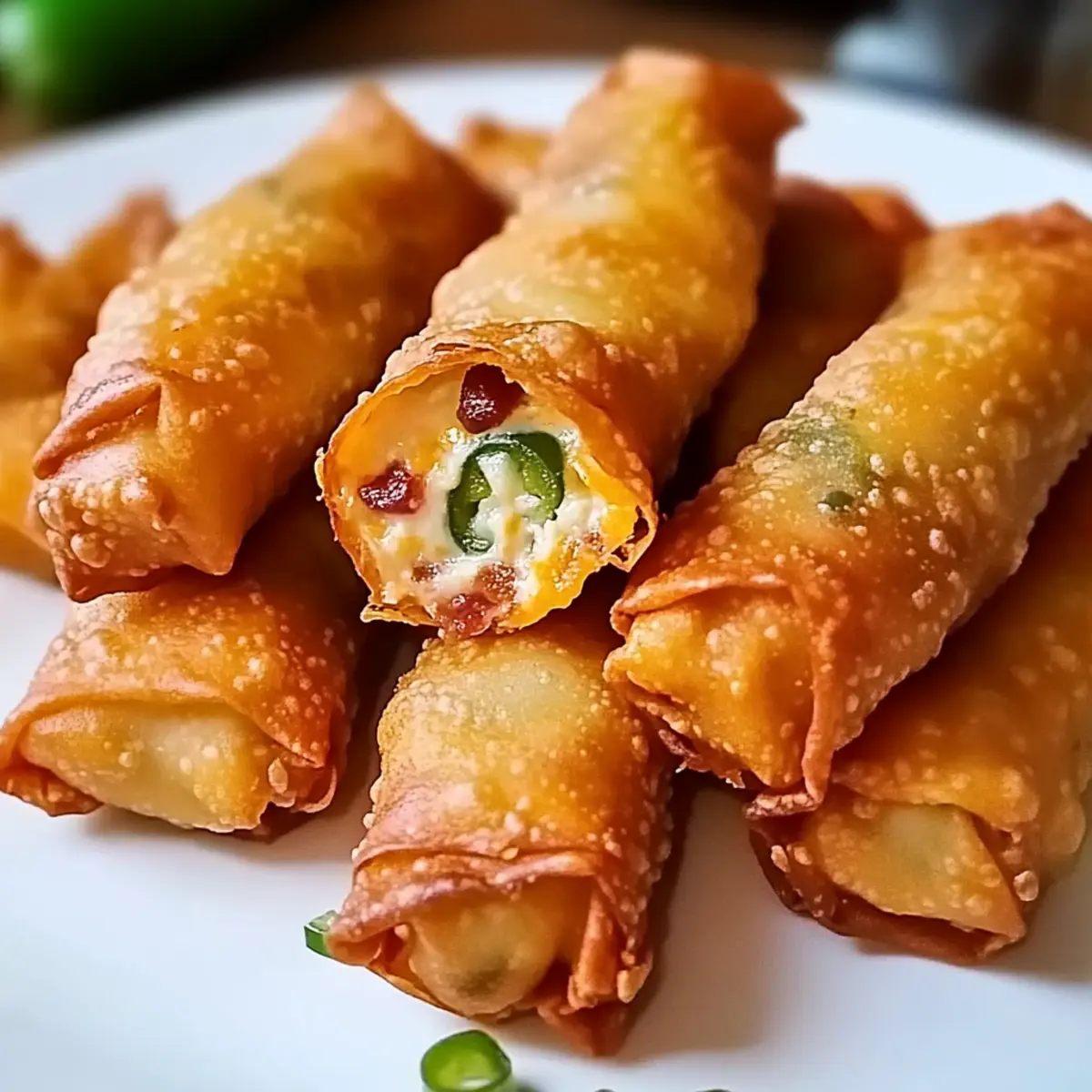 Perfect Mini Jalapeno Popper Egg Rolls for Delicious Fun